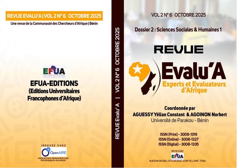 AVALU'A OCTOBRE 2025 DOSSIER 2 - E.F.U.A EDITIONS